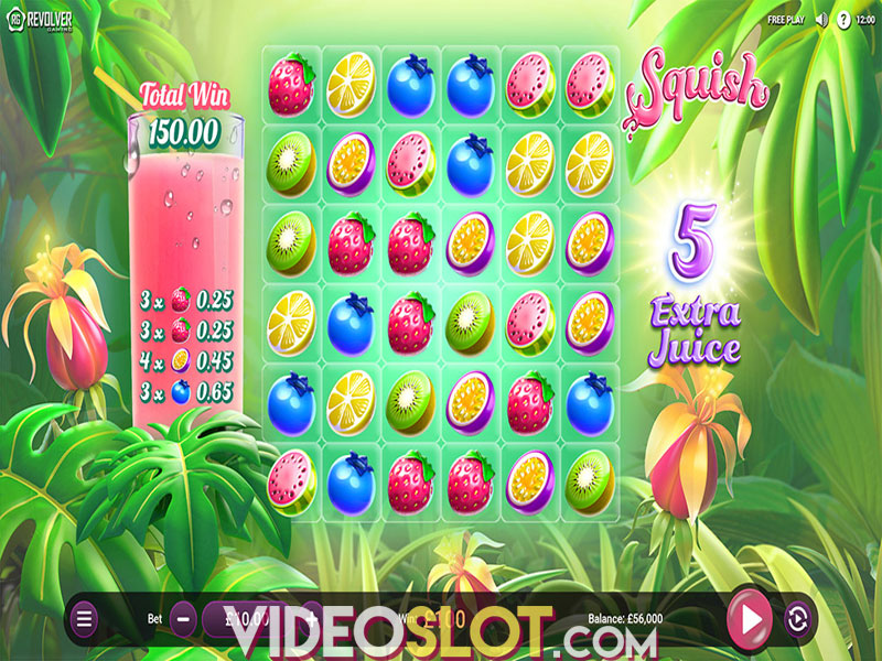 Squish Online Video Slot Review - Revolver Gaming